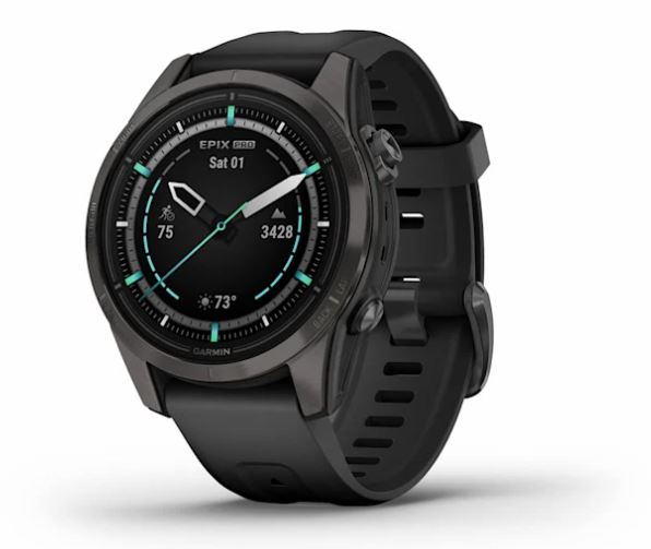 epix Pro (Gen 2) Sapphire Edition | 42 mm Carbon Gray DLC Titanium wit ...