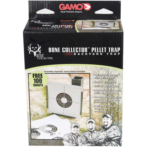 Gamo BONE COLLECTOR CONE-BACKYARD TRAP WITH PAPER TARGETS – Mil-Bar