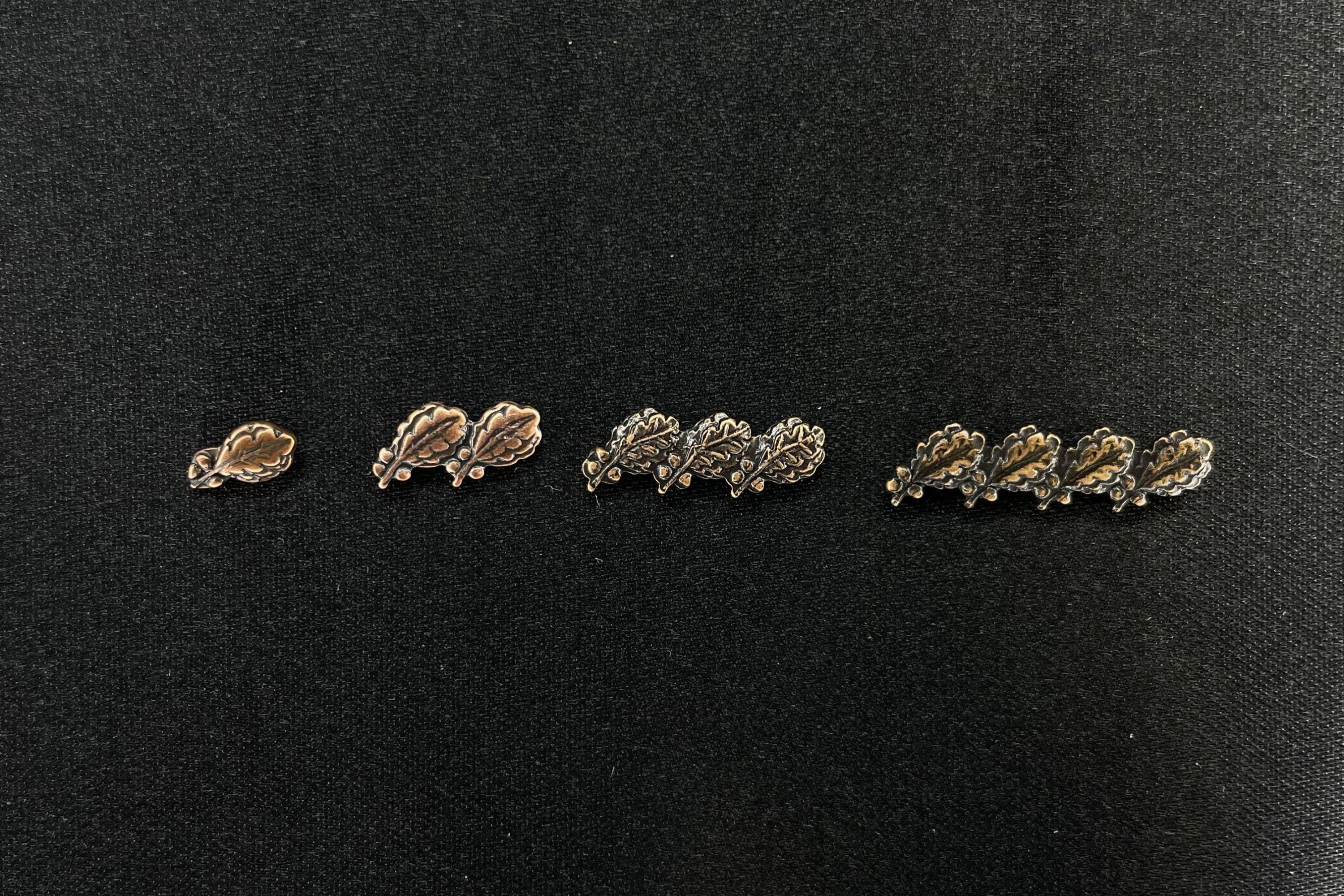 Ribbon Attachment- Bronze Oak Leaves – Mil-Bar