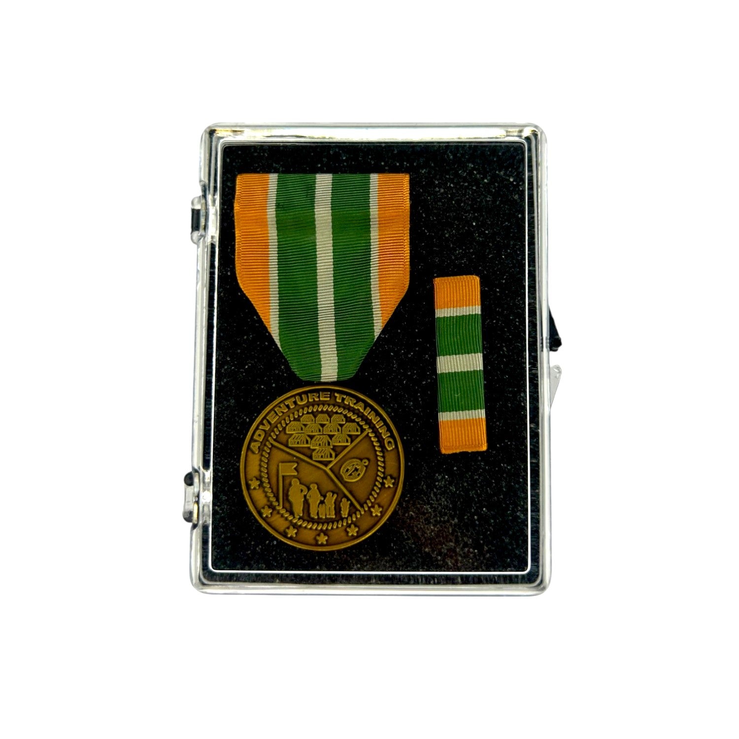 N-SERIES STOCK MEDAL SET -Adventure Training Award Medal, Ribbon & Dra ...