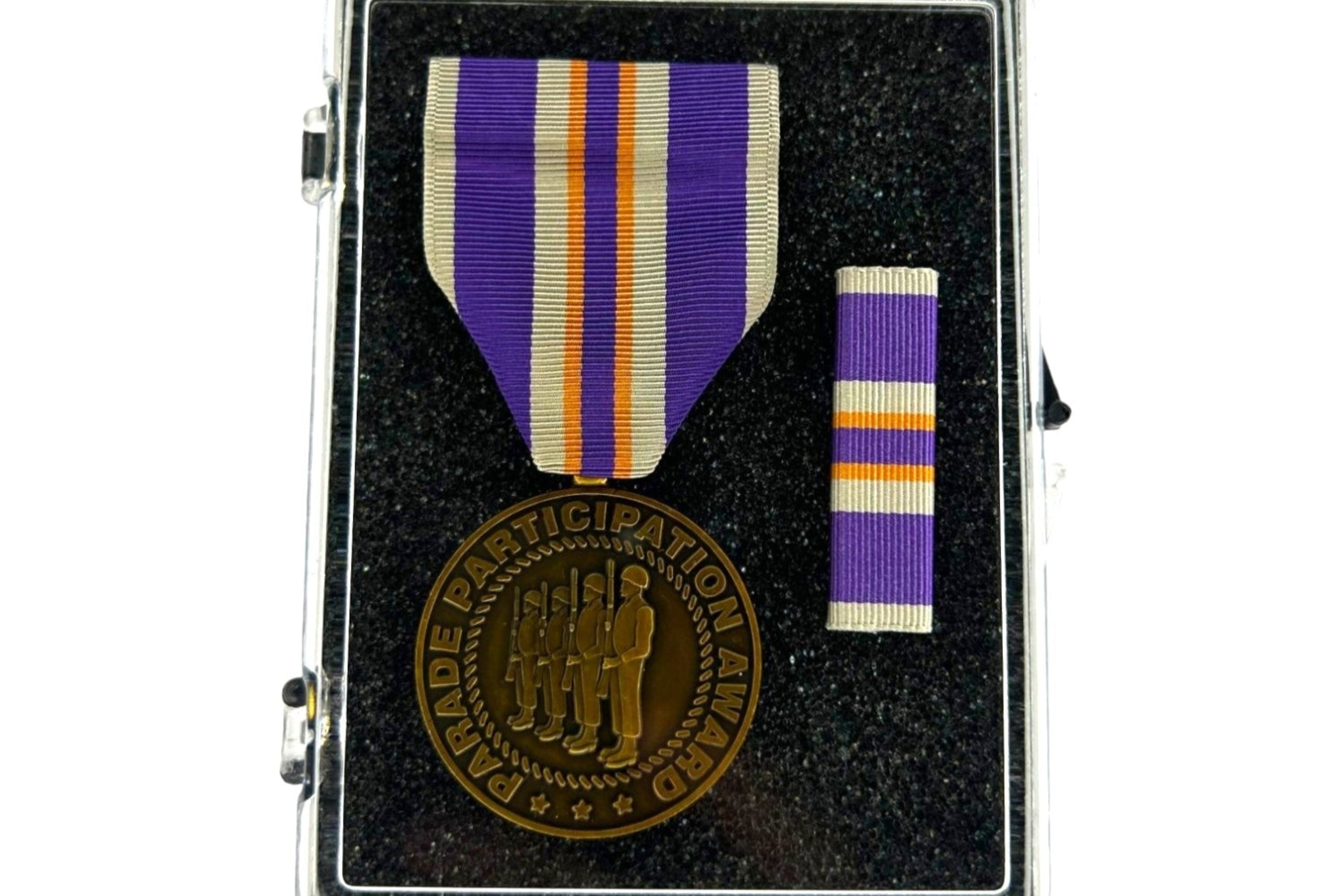 N-SERIES STOCK MEDAL SET -Parade Award Medal, Ribbon & Drape Set (N-4 ...