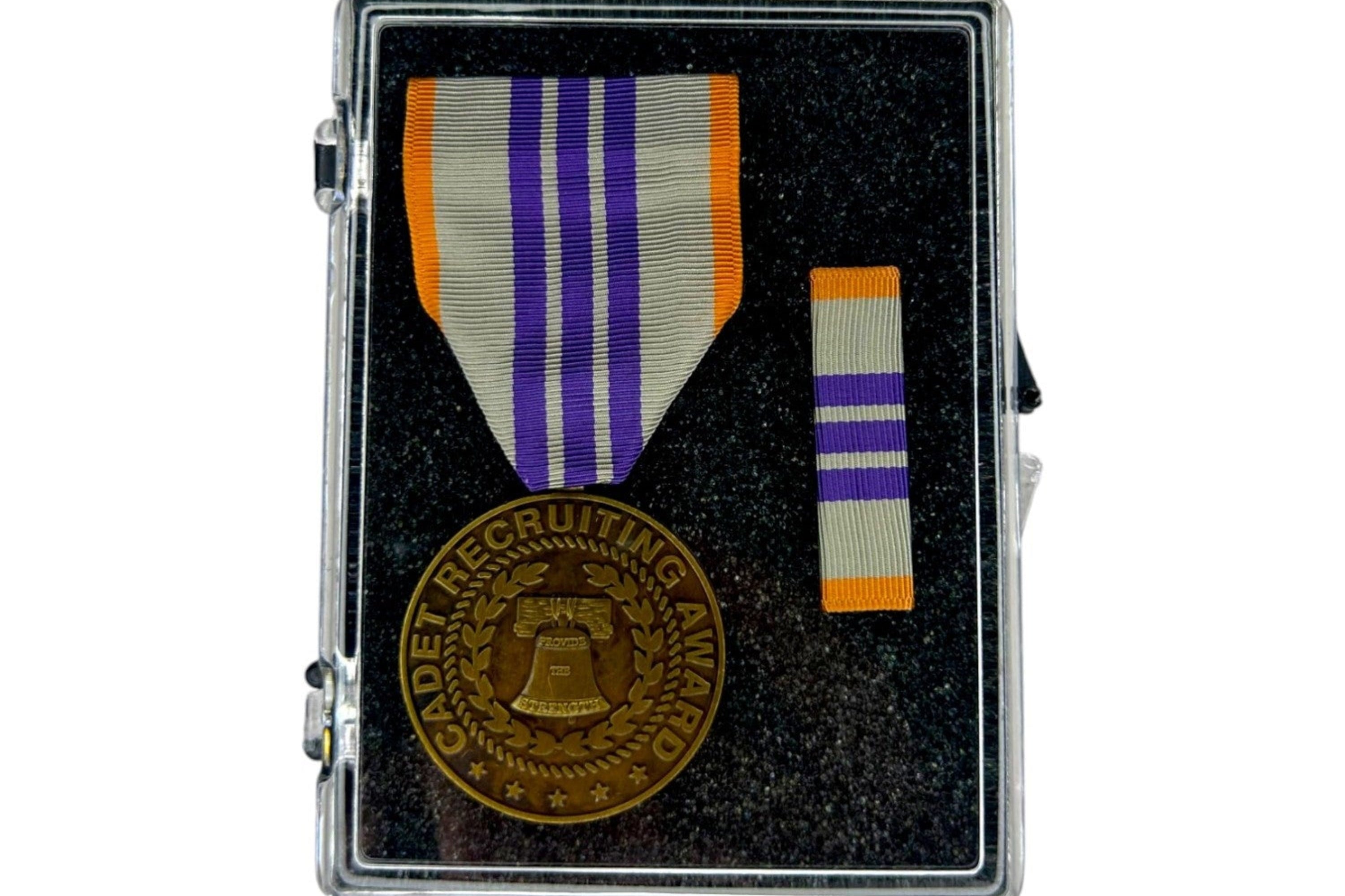 N-SERIES STOCK MEDAL SET -Recruiting Award Medal, Ribbon & Drape Set ...