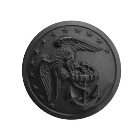 MC Button 45L Black (each) – Mil-Bar