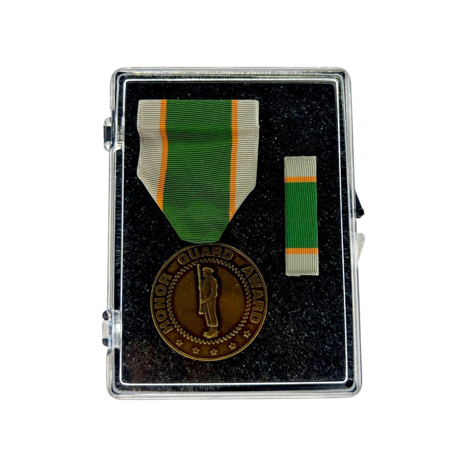 N-SERIES STOCK MEDAL SET -Honor Guard Award Medal, Ribbon & Drape Set ...