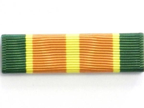 Ribbon-AJROTC Drill Team - Ribbon MCJROTC NCO Leadership (N-3-4) – Mil-Bar