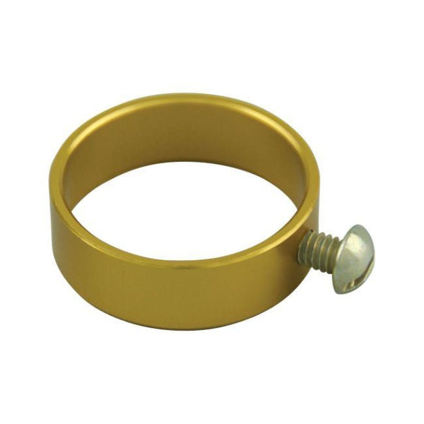 Gold Flag Pole Ring for 1" Aluminum Pole – Mil-Bar